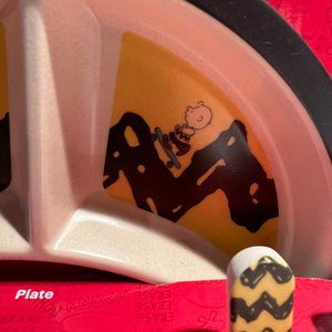 Peanuts | Dining | Peanuts Charlie Brown Snoopy Kids 5pc Dinnerware ...